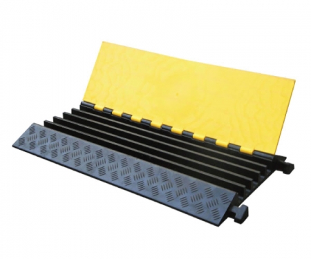 Heavy-Duty 5 Channel Cable Protector | Outdoor Cord Protector