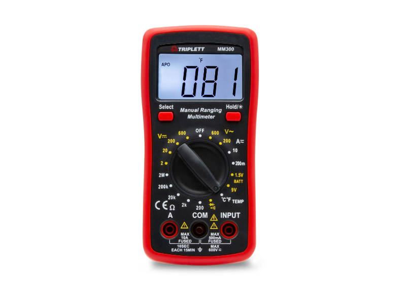 Triplett® Compact Digital Multimeter - MM300