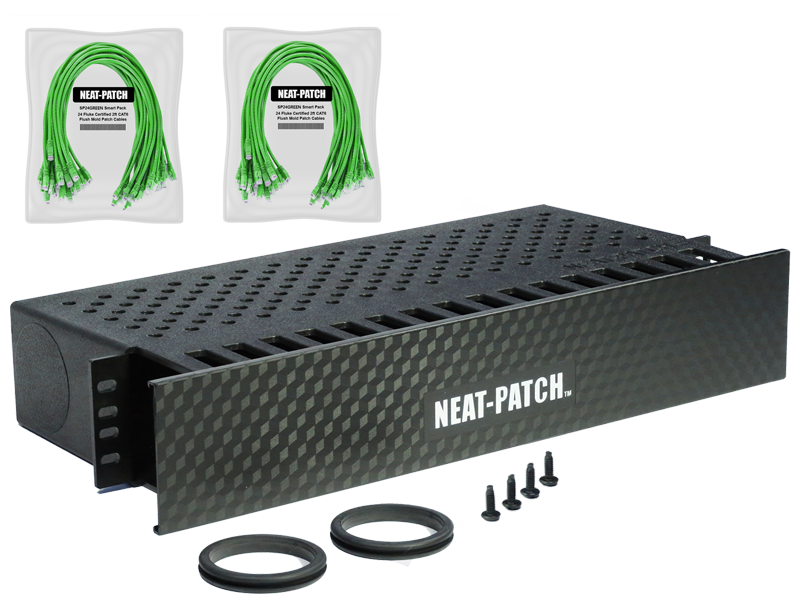 Neat Patch NP2 Cable Manager | Rack & Enclosure Cable Management