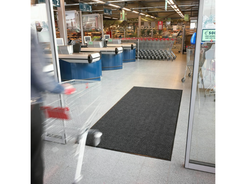 Notrax Arrow Trax® Low Profile Scraper Entrance Floor Mats 118 Series