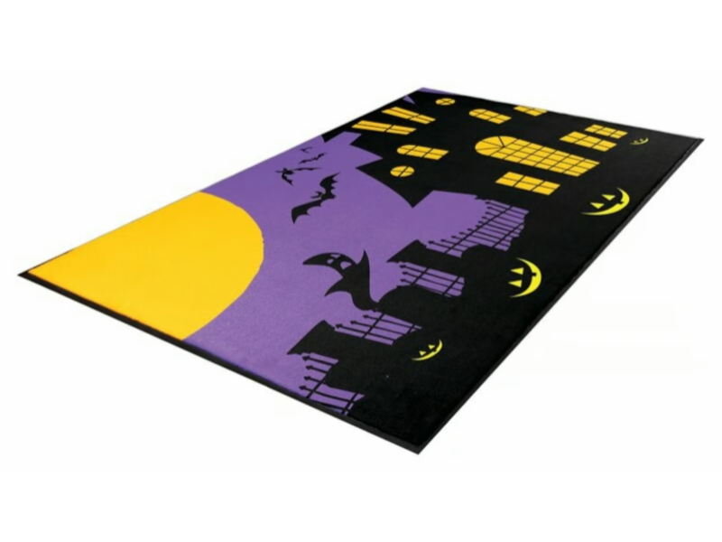 Notrax Halloween Entry Doormats With Haunted House Design 195HH Series