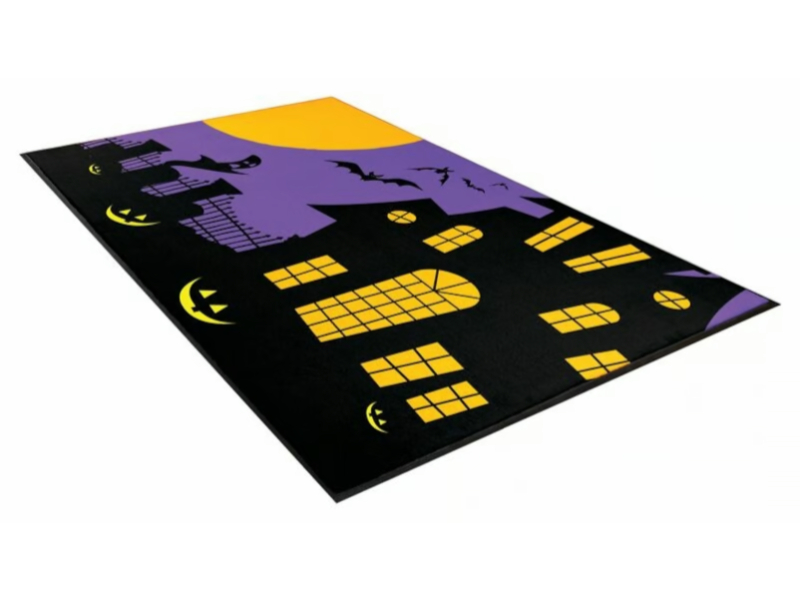 Notrax Halloween Entry Doormats With Haunted House Design 195HH Series