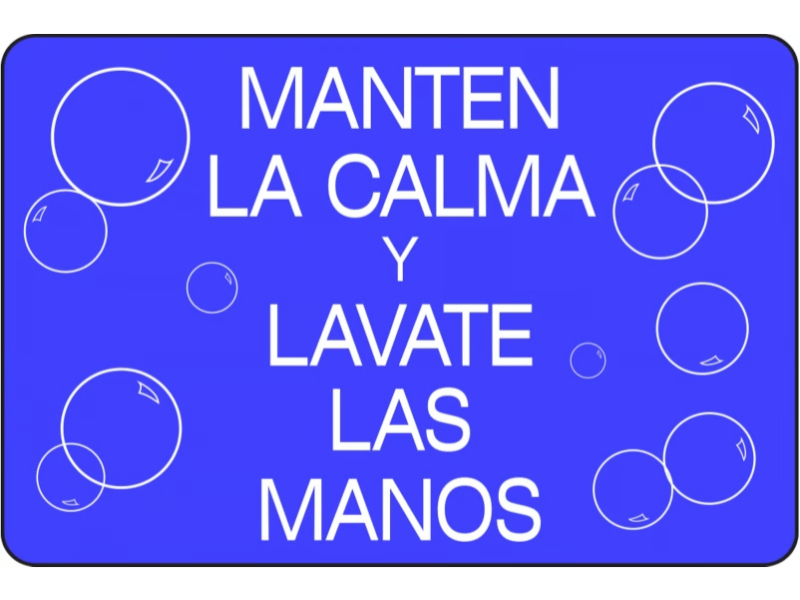Notrax Keep Calm and Wash Hands Bathroom Mats 194CW Series