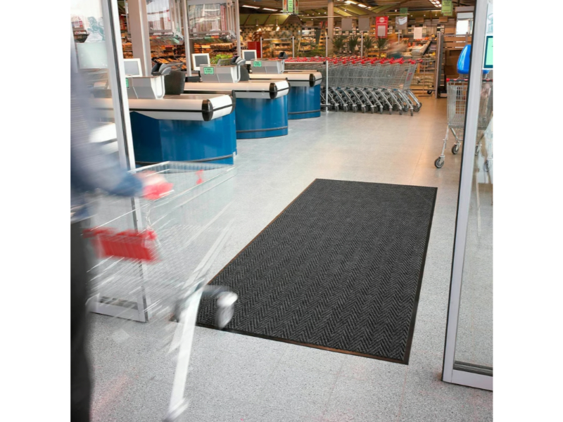 Notrax Chevron Low Profile Light Weight Entry Floor Mats 105 Series