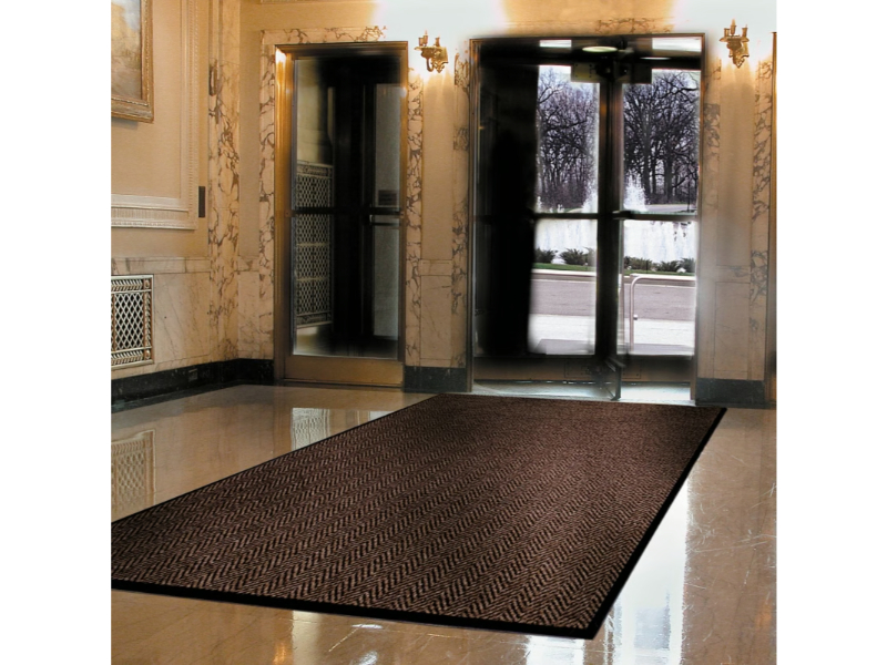 Notrax Chevron Low Profile Light Weight Entry Floor Mats 105 Series