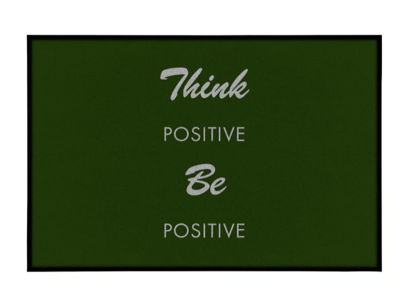 Notrax Think Positive Be Positive Message Floor Entry Mats 195TB Series