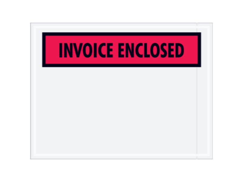 Pack Kontrol® 'Invoice Enclosed' Shipping Envelopes