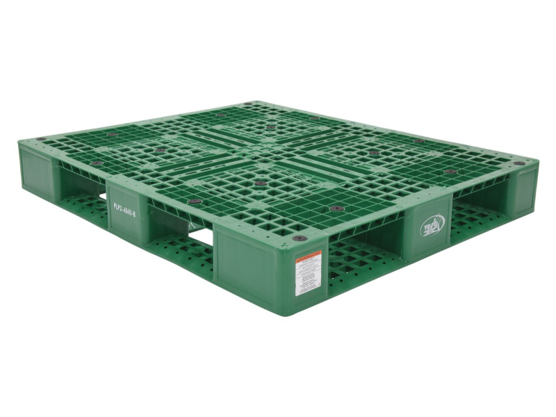 VESTIL® 39-1/2" x 47-3/8" x 6" Plastic Pallets - 8000 Lbs Capacity