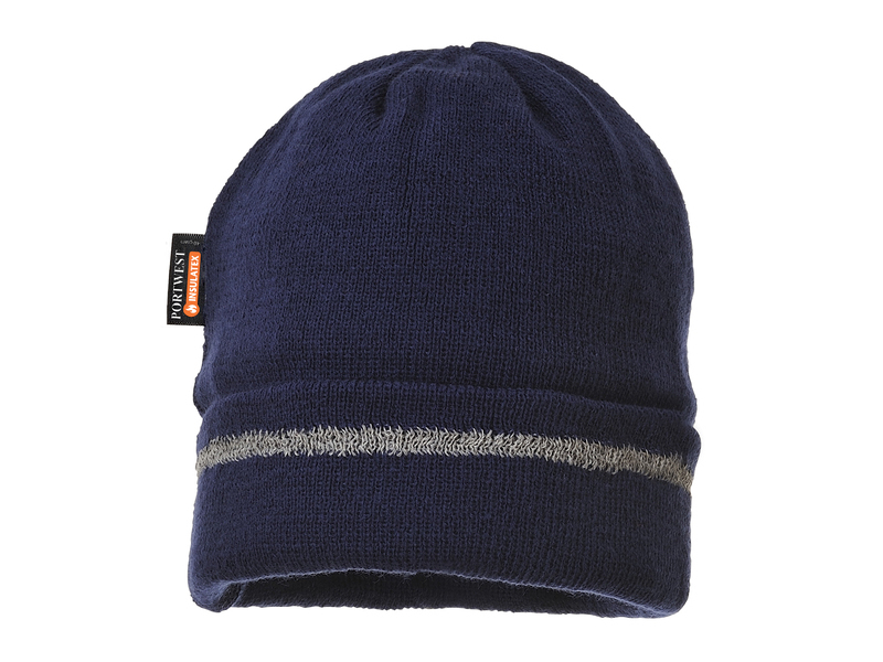 Portwest Thermal Beanie with Reflective Trim | Winter Hat