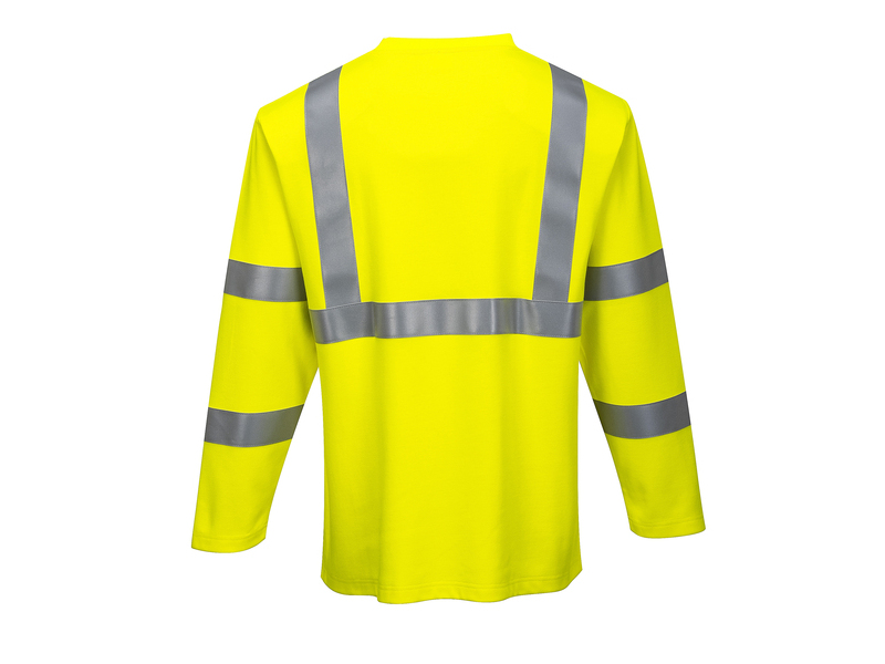Hi Vis Flame Resistant Long Sleeve Shirt | T-Shirt