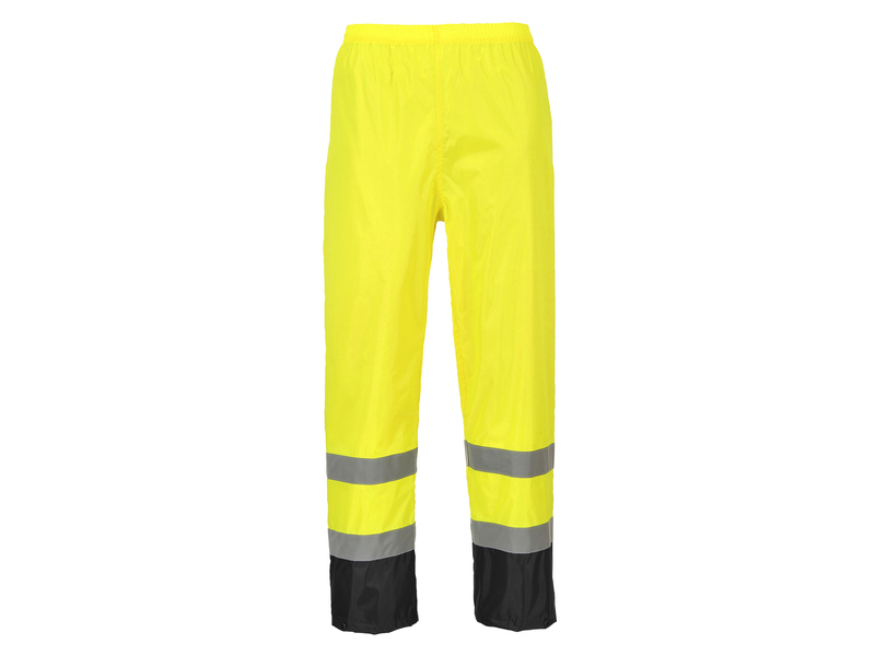 Portwest Hi-Vis Classic Contrast Rain Pants - H444 | Waterproof Pants