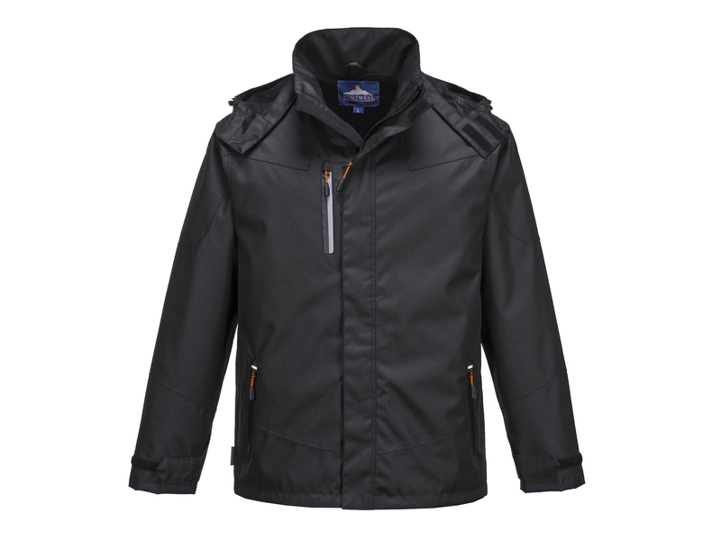 Portwest Waterproof Outcoach Jacket | Polyester Winter Raincoat