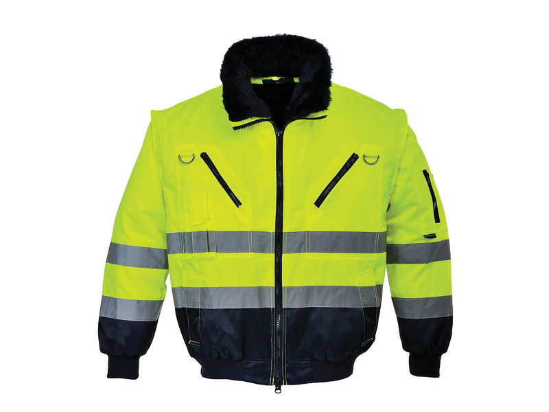 Portwest Hi-Vis 3-in-1 Pilot Jacket - UPJ50