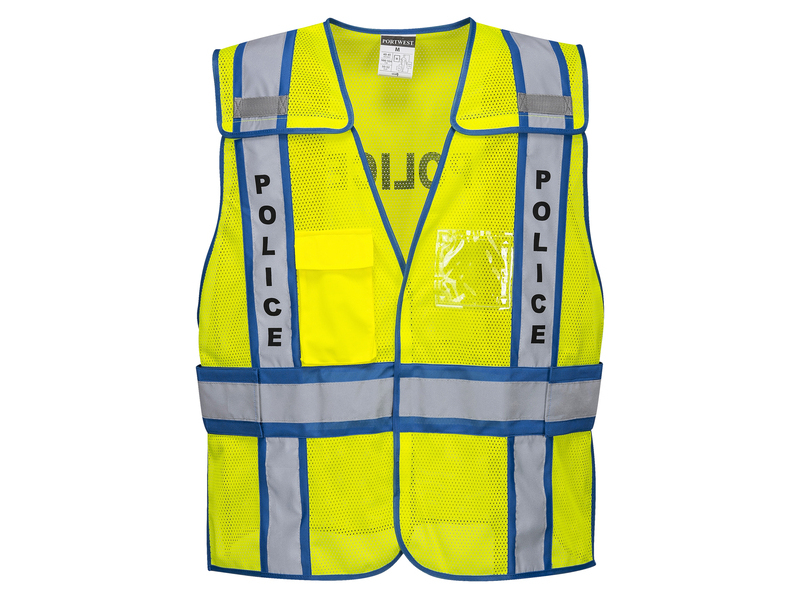 Hi Vis Public Safety Vest | Mesh Vest