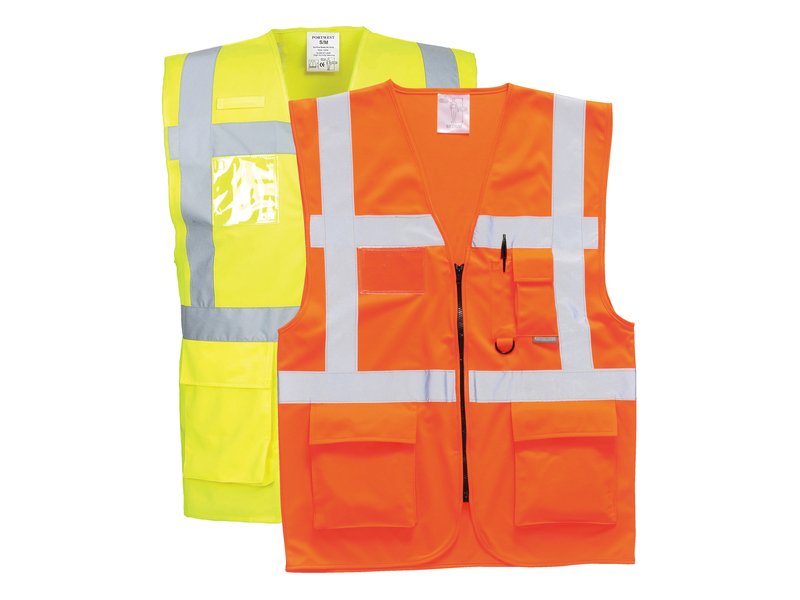 Portwest® Berlin Executive Hi Vis Vest - US476
