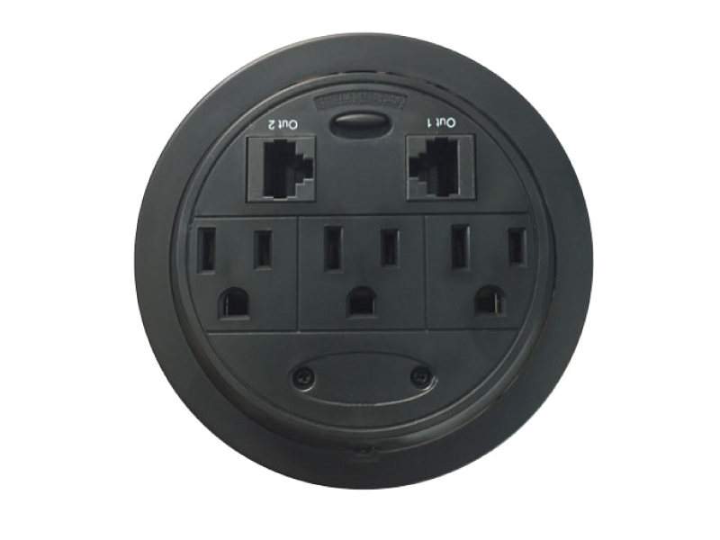 Powertap Desk Outlet Grommet With Power and USB