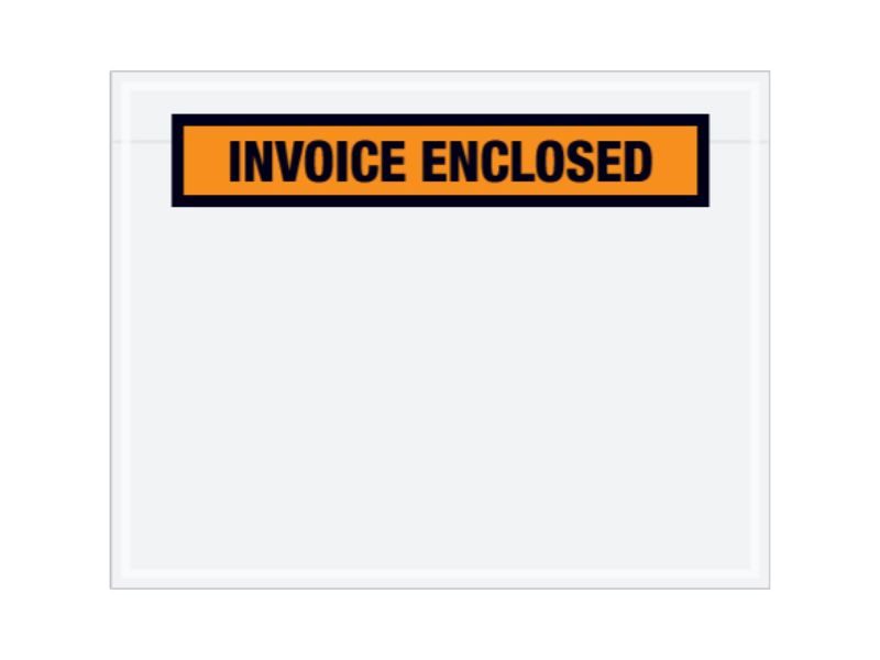 Pack Kontrol® 'Invoice Enclosed' Shipping Envelopes