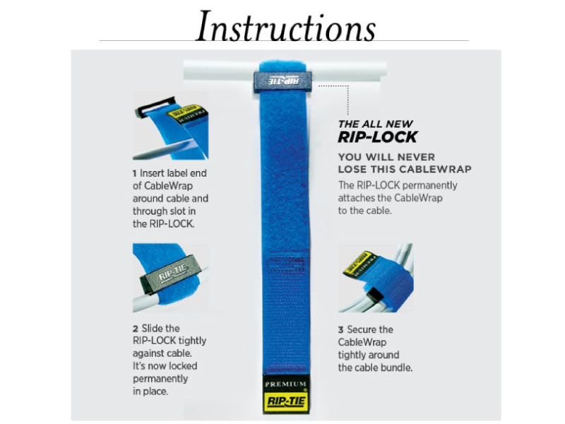 Rip Tie Heavy Duty Cable Wraps