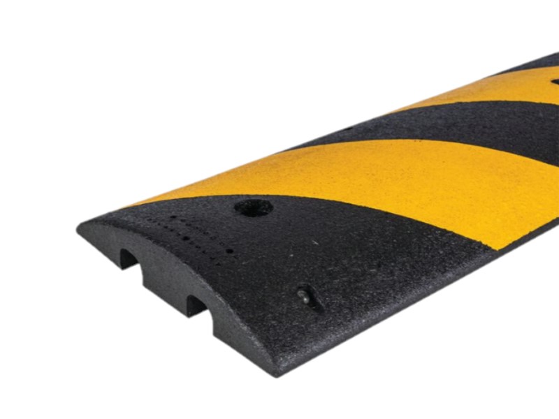 Rubber Speed Bumps | Parking Lot Speed Humps | Commercial Speed Bumps