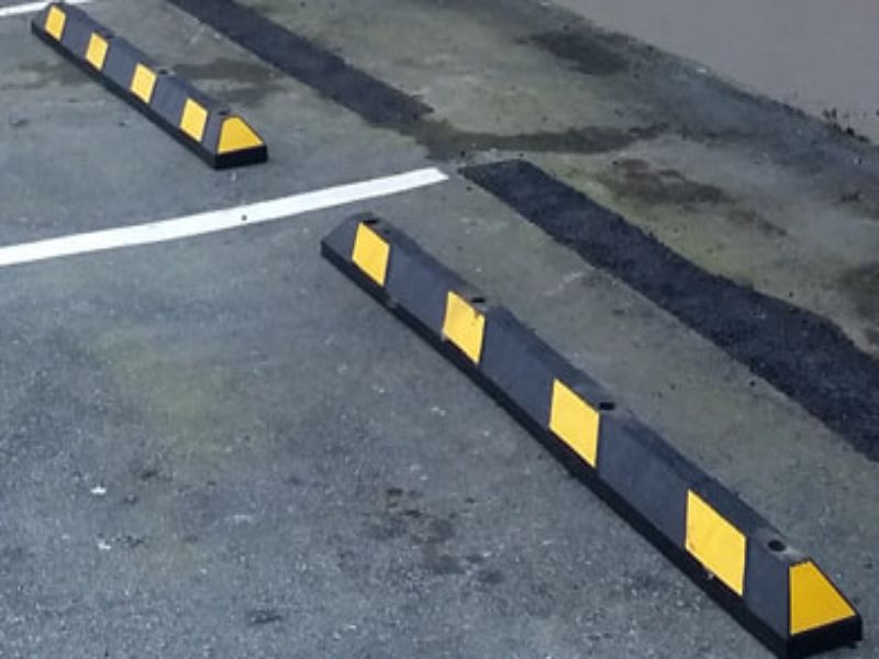 Traffic Kontrol® Rubber Parking Wheel Stop Block