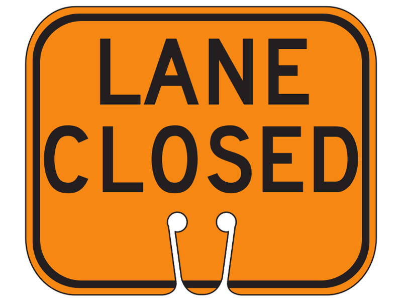 Traffic Cone Top Signs - JBC®