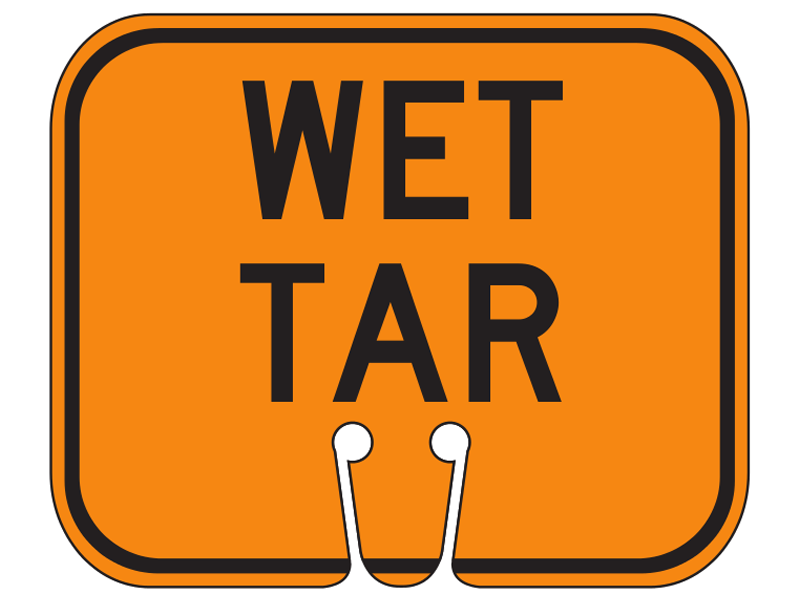 Traffic Cone Top Signs - JBC®