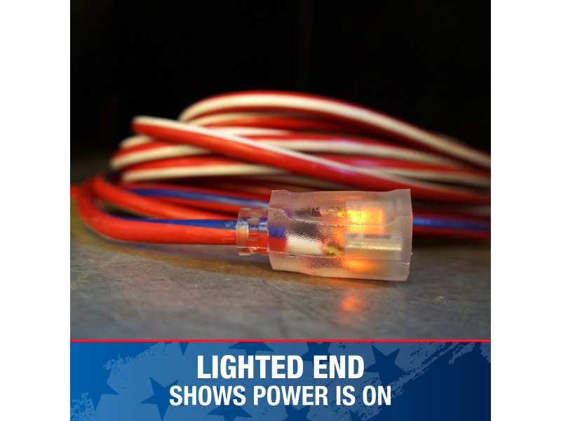 Southwire® Lighted End Extension Cord