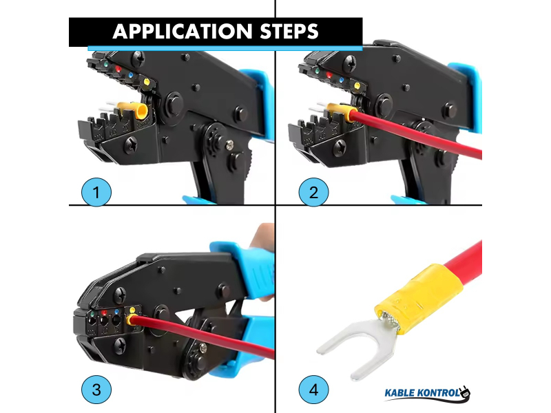 Nylon Insulated Spade Wire Terminal - Electrical Connector