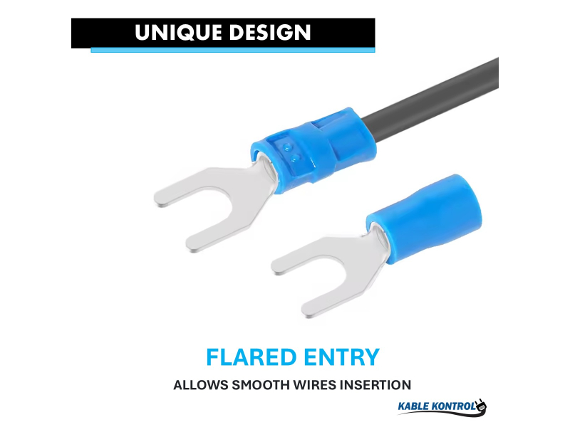 PVC Vinyl Insulated Spade Wire Terminal - Electrical Connector