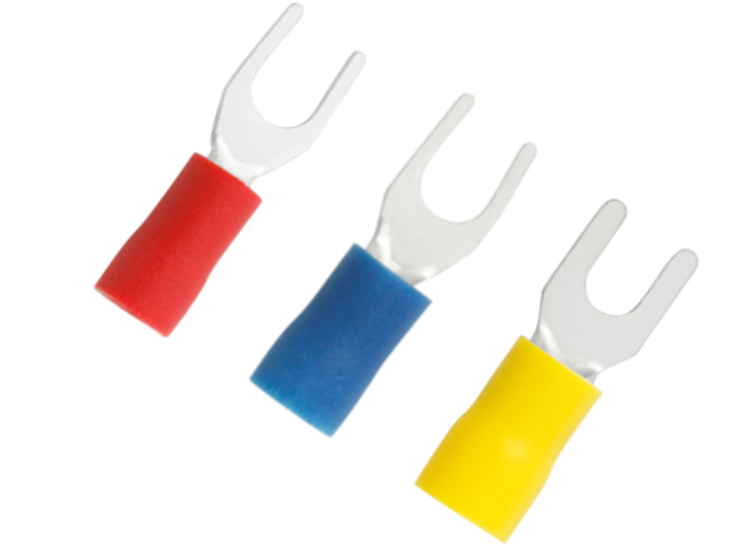 PVC Vinyl Insulated Spade Wire Terminal - Electrical Connector