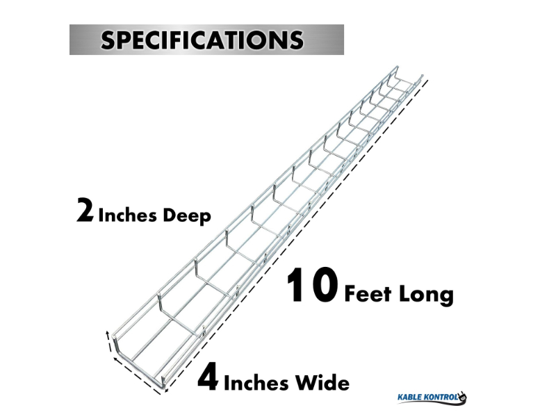 Stainless Steel Cable Tray Straight Sections and Accesories