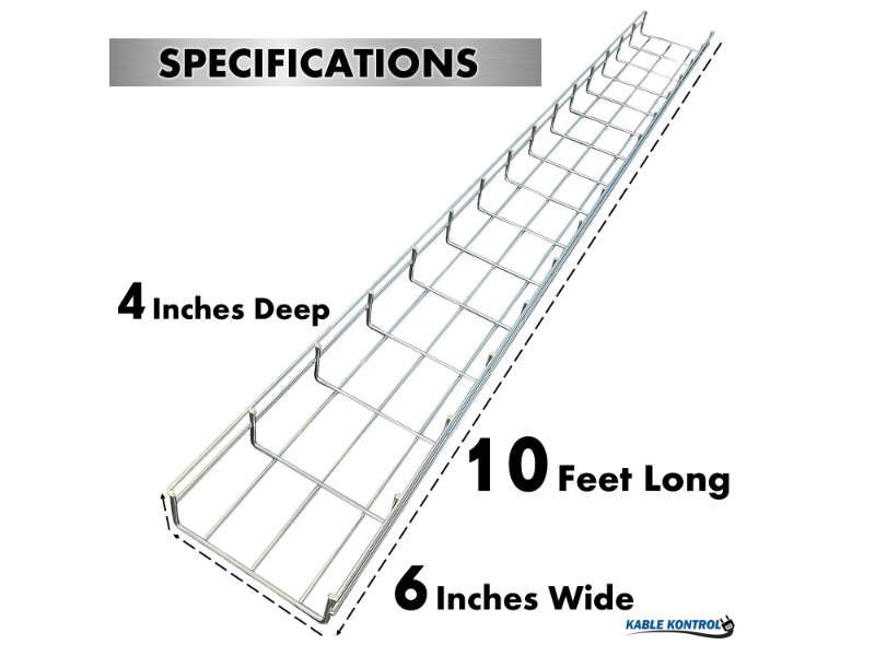 Stainless Steel Cable Tray Straight Sections and Accesories