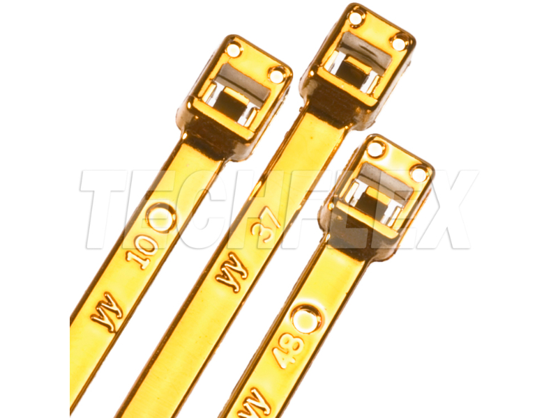 Techflex® Chrome Plated Cable Ties