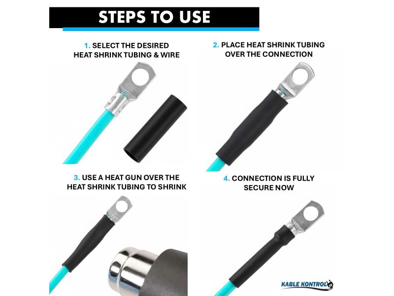 Heat Shrink Tubing - 2:1 Thin Wall - Polyolefin