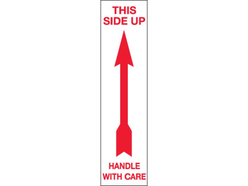 This Side Up - Handle With Care Arrow Labels