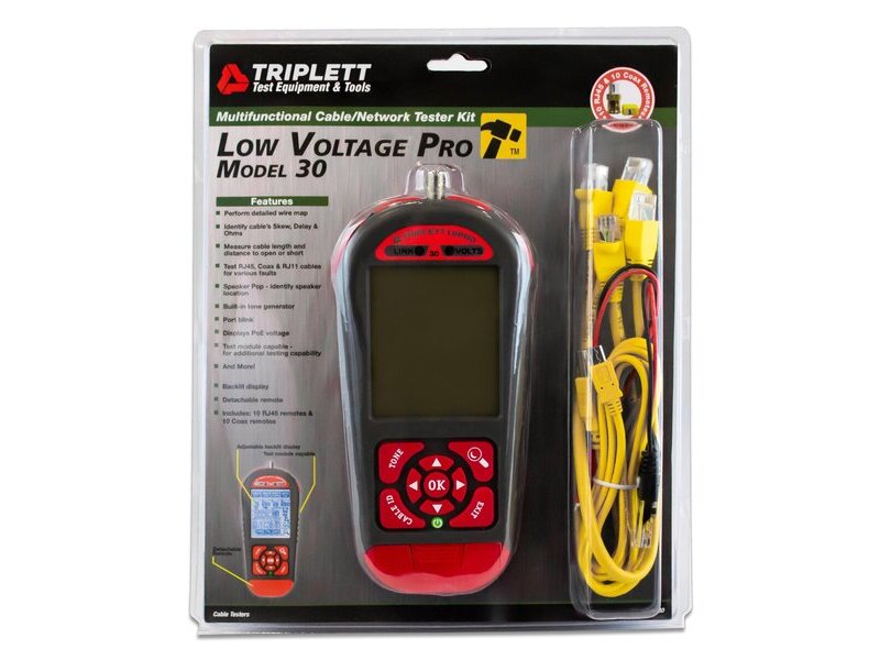 Triplett® Cable & Network Low Voltage Tester Kit - LVPRO20