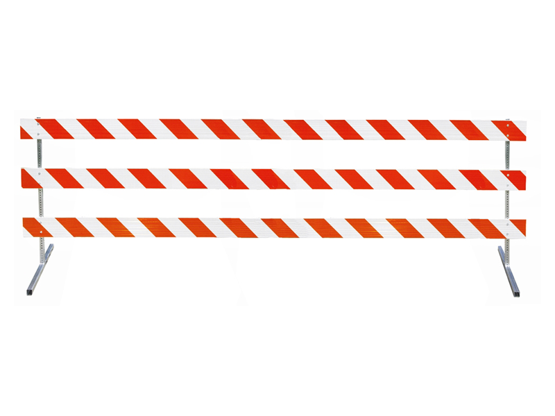 Steel Type 3 Barricades | Type III Barriers | Traffic Barricades