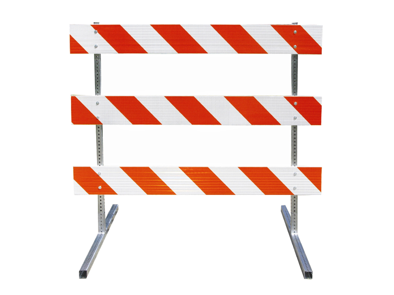 Steel Type Barricades Type III Barriers Traffic Barricades, 03/20/2023