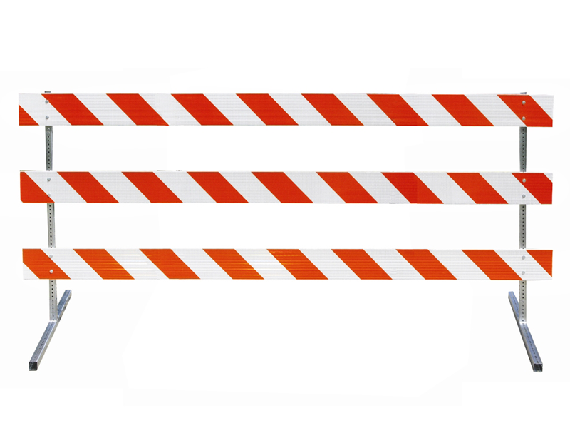 Steel Type 3 Barricades | Type III Barriers | Traffic Barricades