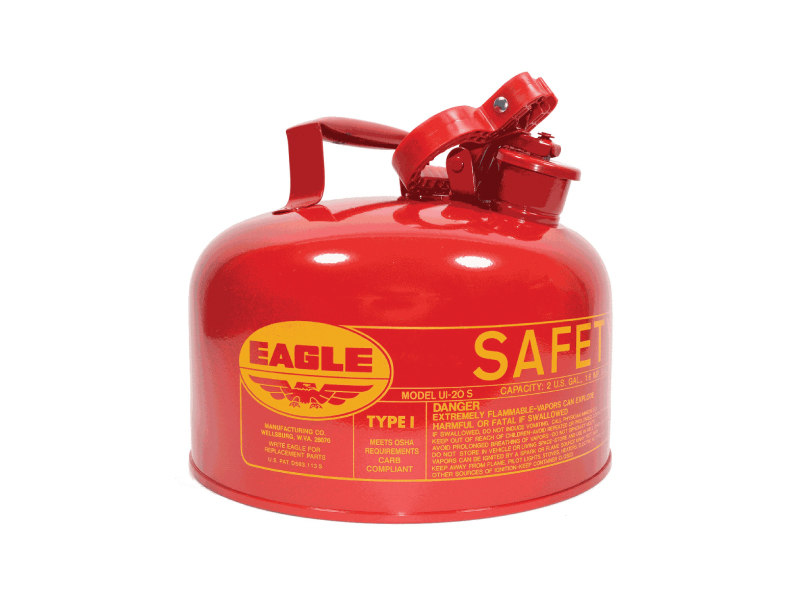 Eagle® Gas Cans - Type 1 - Gas, Kerosene, & More