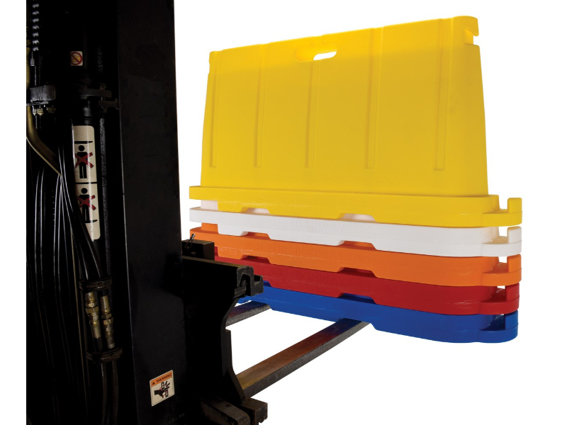 Vestil® Stackable Poly Barricades