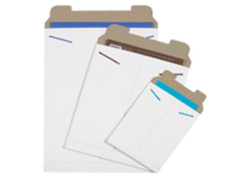 Stayflats® White Flat Envelope Mailers
