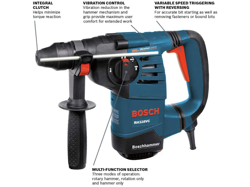 Bosch® Sds Plus® 1 18 In Rotary Hammer Rh328vc
